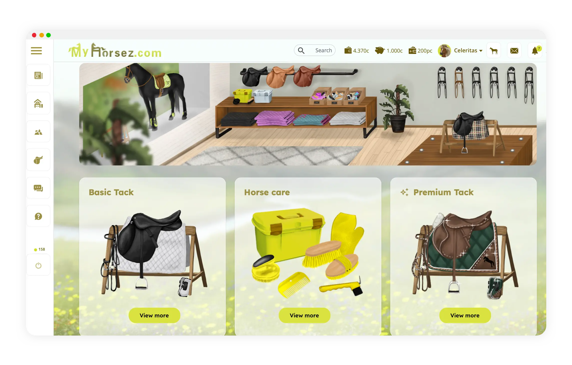 Online Horse Game - My Horsez - Breed horses & join for free! 🐴