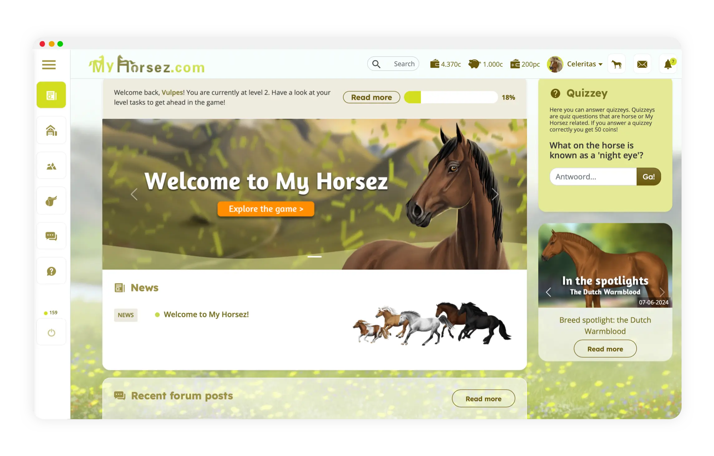Online Horse Game - My Horsez - Breed horses & join for free! 🐴