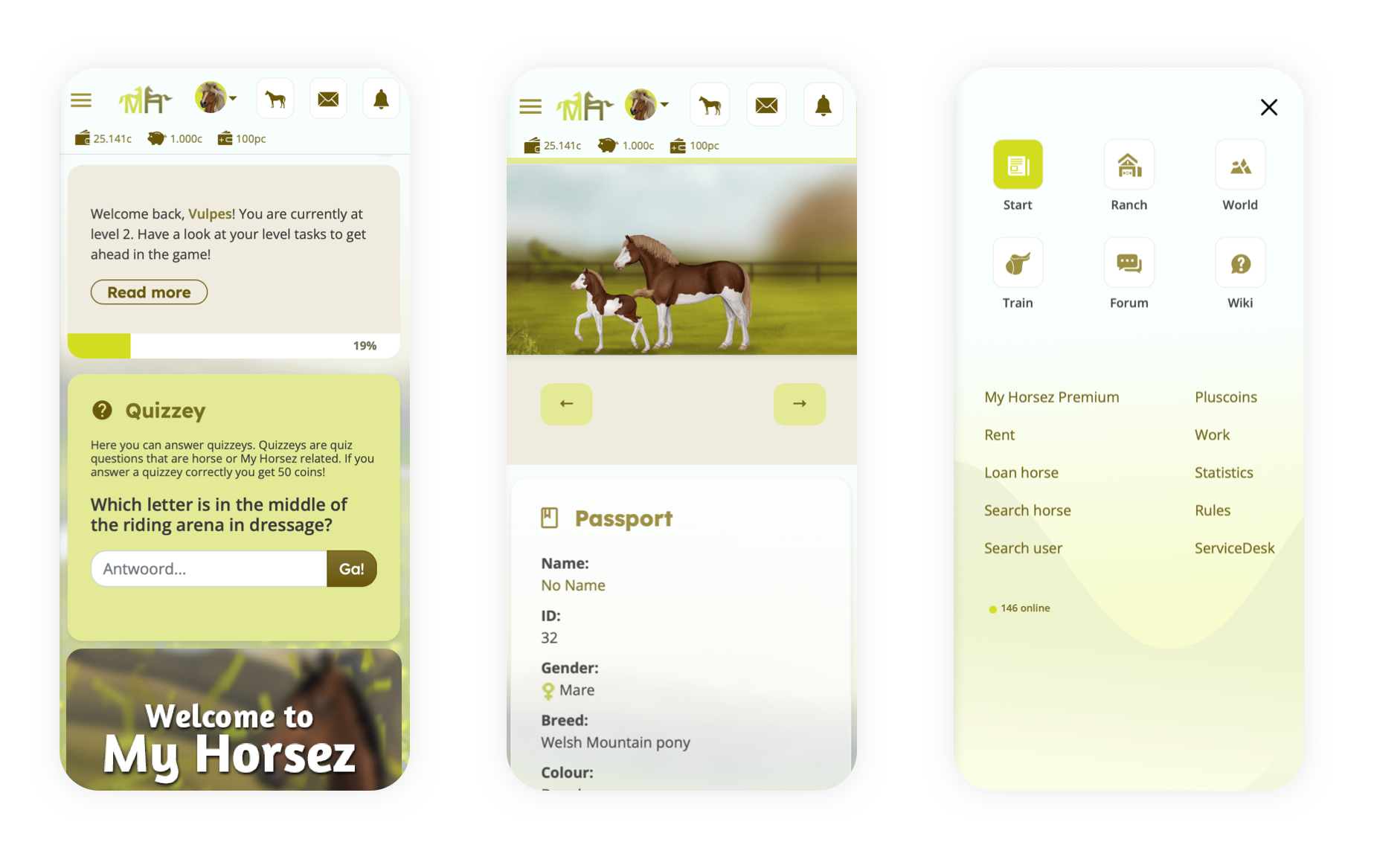 Online Horse Game - My Horsez - Breed horses & join for free! 🐴